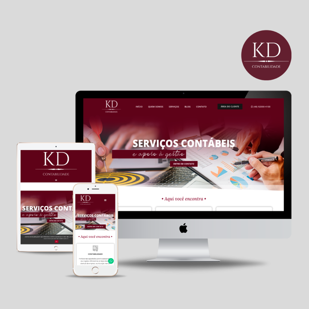 KD Contabilidade | Portfólio QM Design